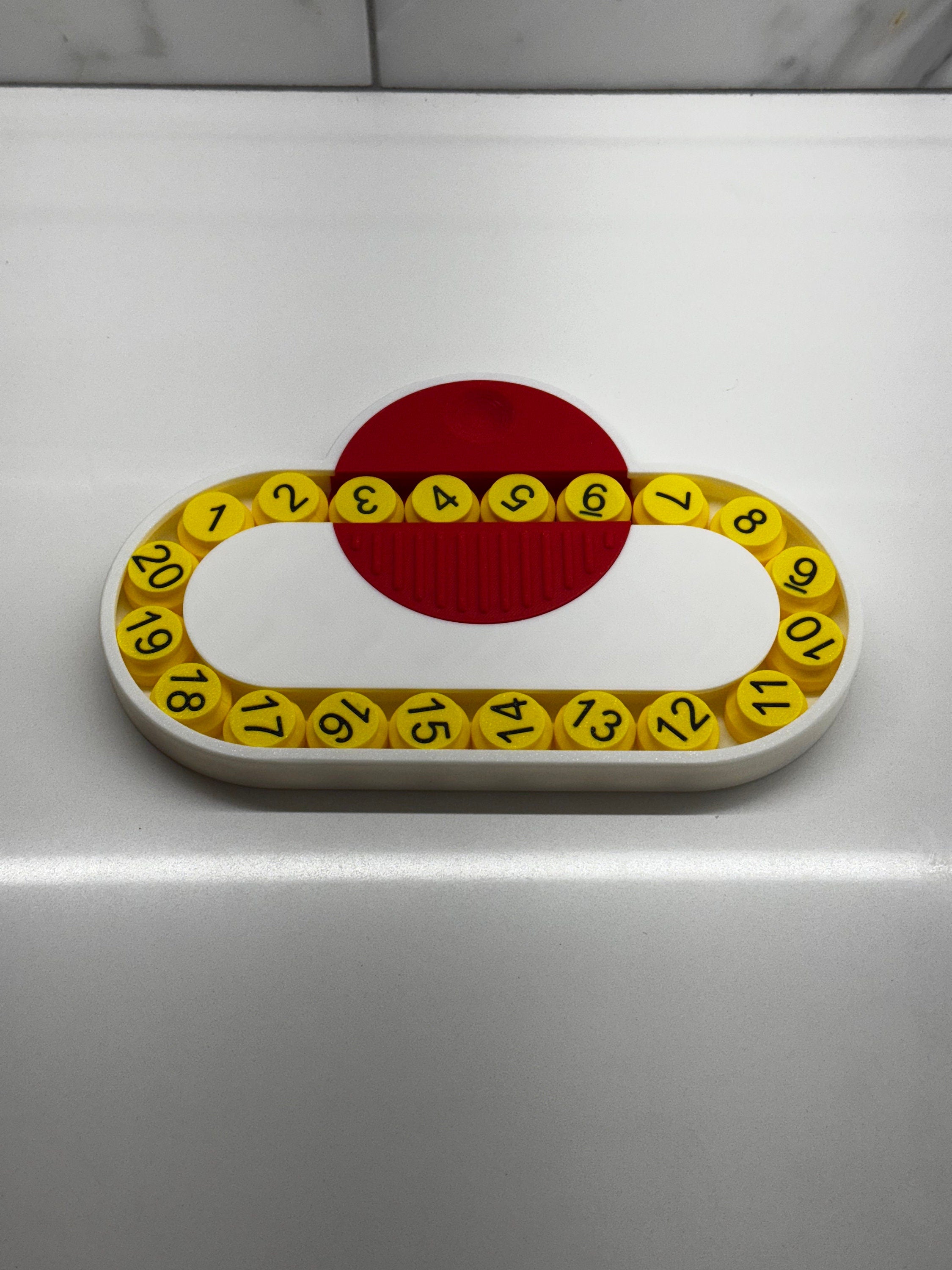 Top Spin Puzzle - High Quality 3D Printed Mind Game for Kids & Teacher ...